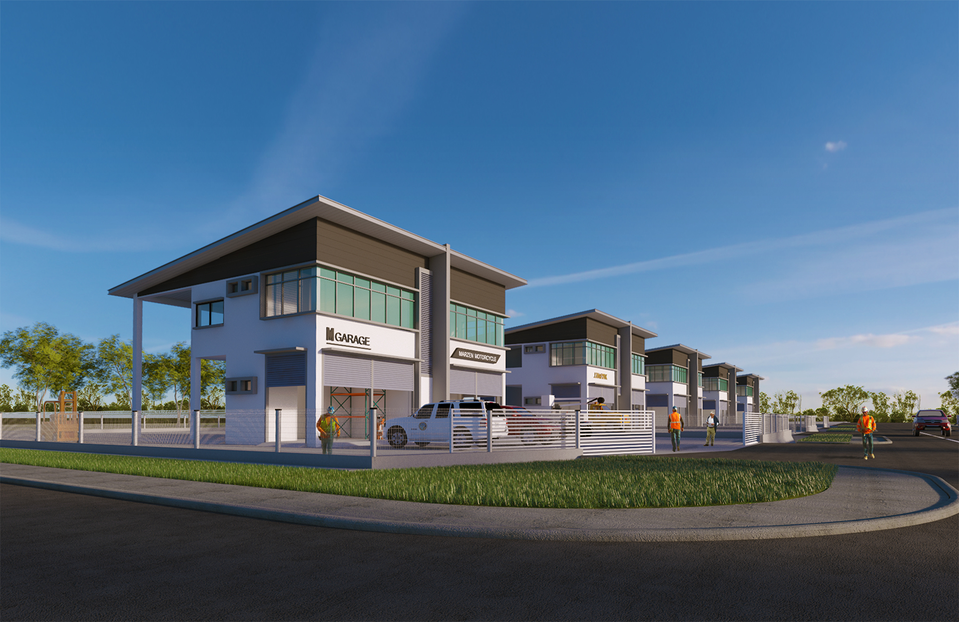 2-Storey Light Industrial Semi-Detached Warehouse - Block 4 Phase 1 ...